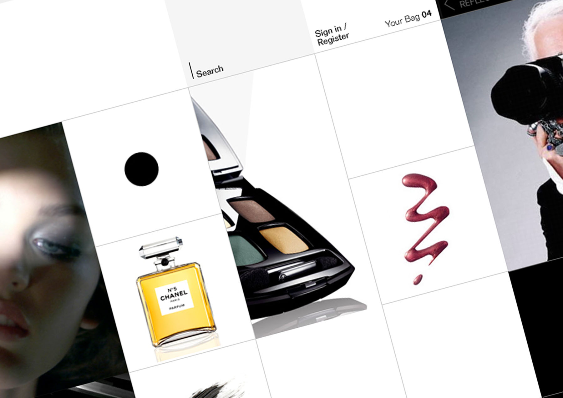 Andrew Chee / CHANEL Brand Interface / Reflection