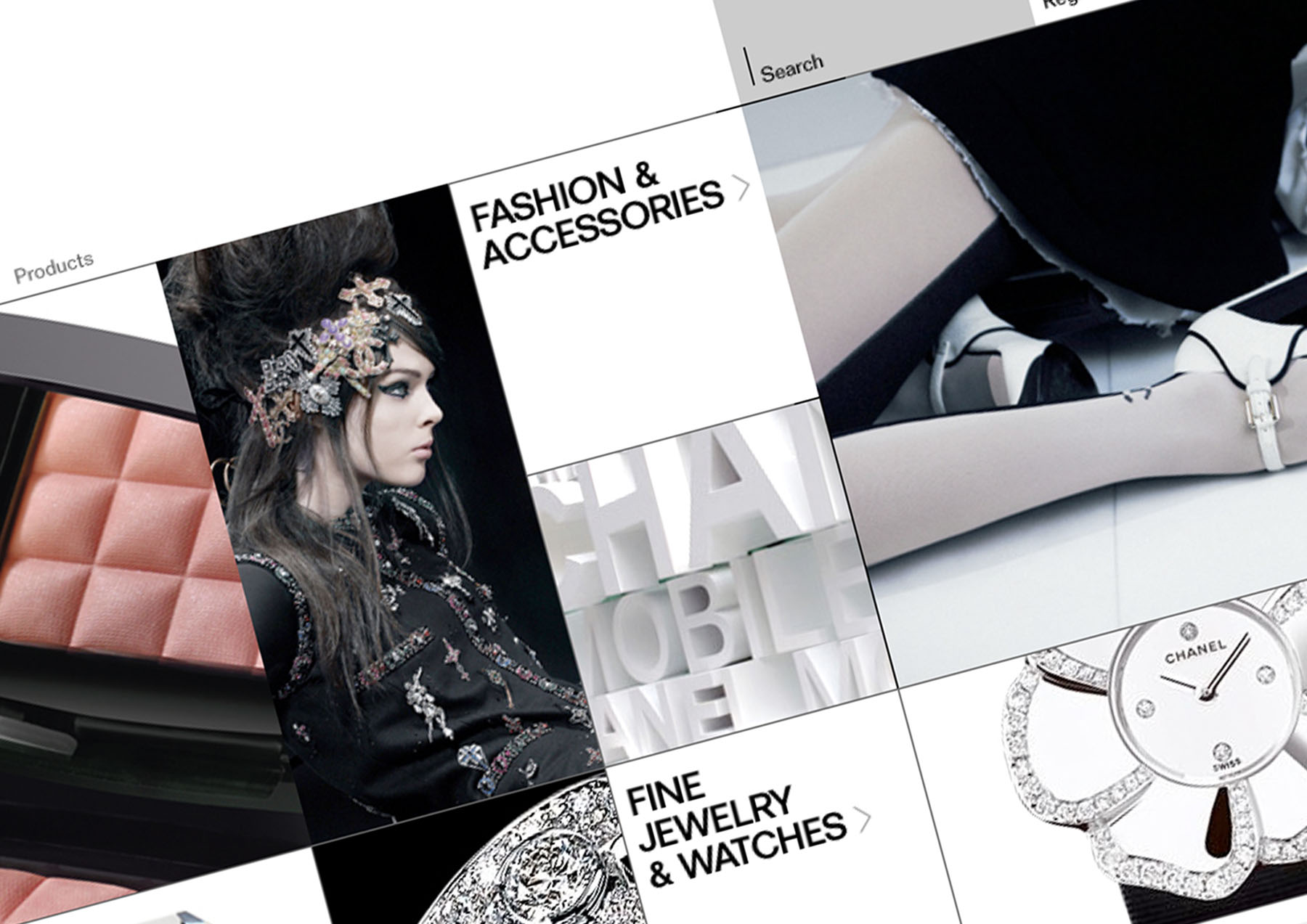 Andrew Chee / CHANEL Brand Interface / Reflection