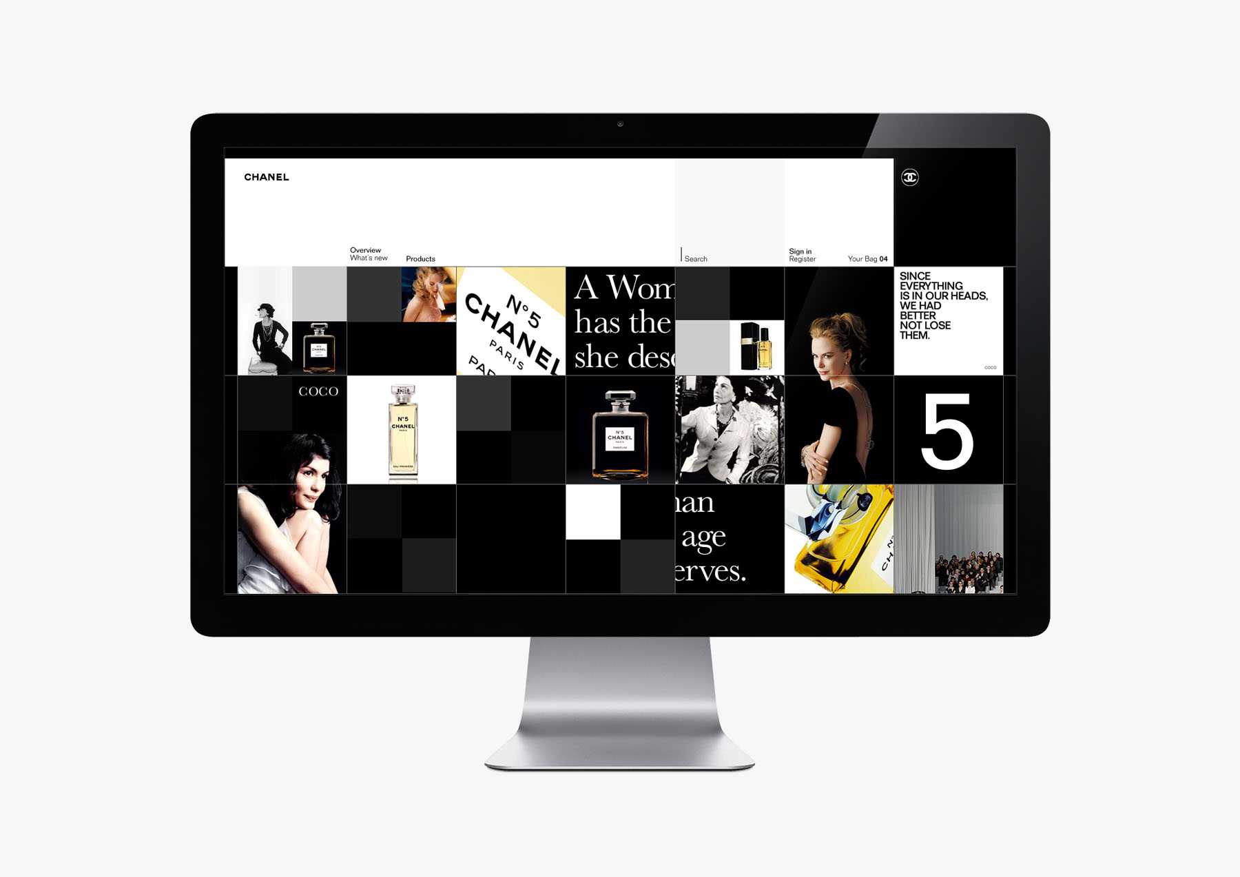 Andrew Chee / CHANEL Brand Interface / Reflection