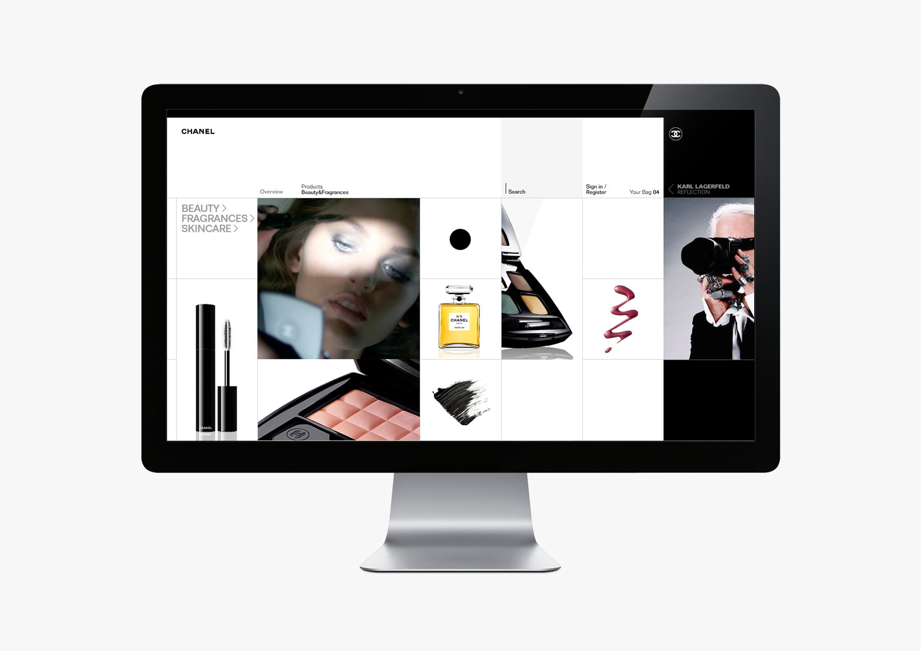 Andrew Chee / CHANEL Brand Interface / Reflection